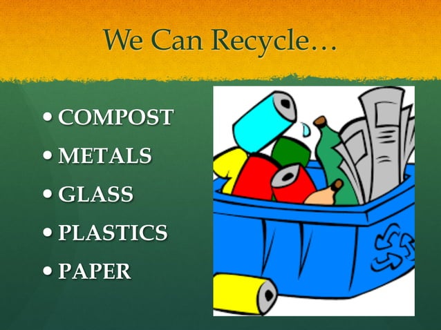 Recycling presentation | PDF