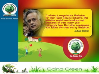 Hindustan Times Go Green Project | PPT