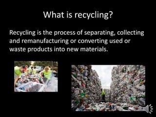 Recycling Project | PPTX