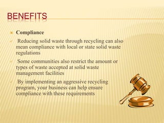 Recycling solid waste | PPSX