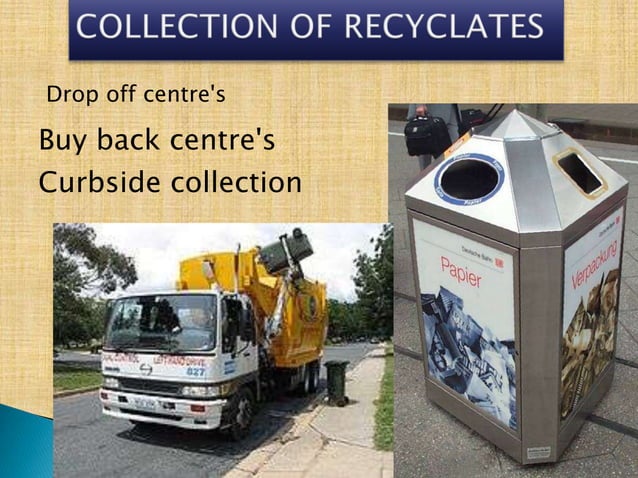 Recycling waste materials | PPTX | Indoor Environmental Quality | Home ...