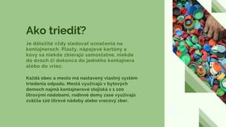 Recyklacia odpadov | PDF