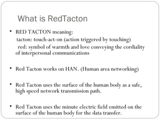 RedTacton HAN | PPT