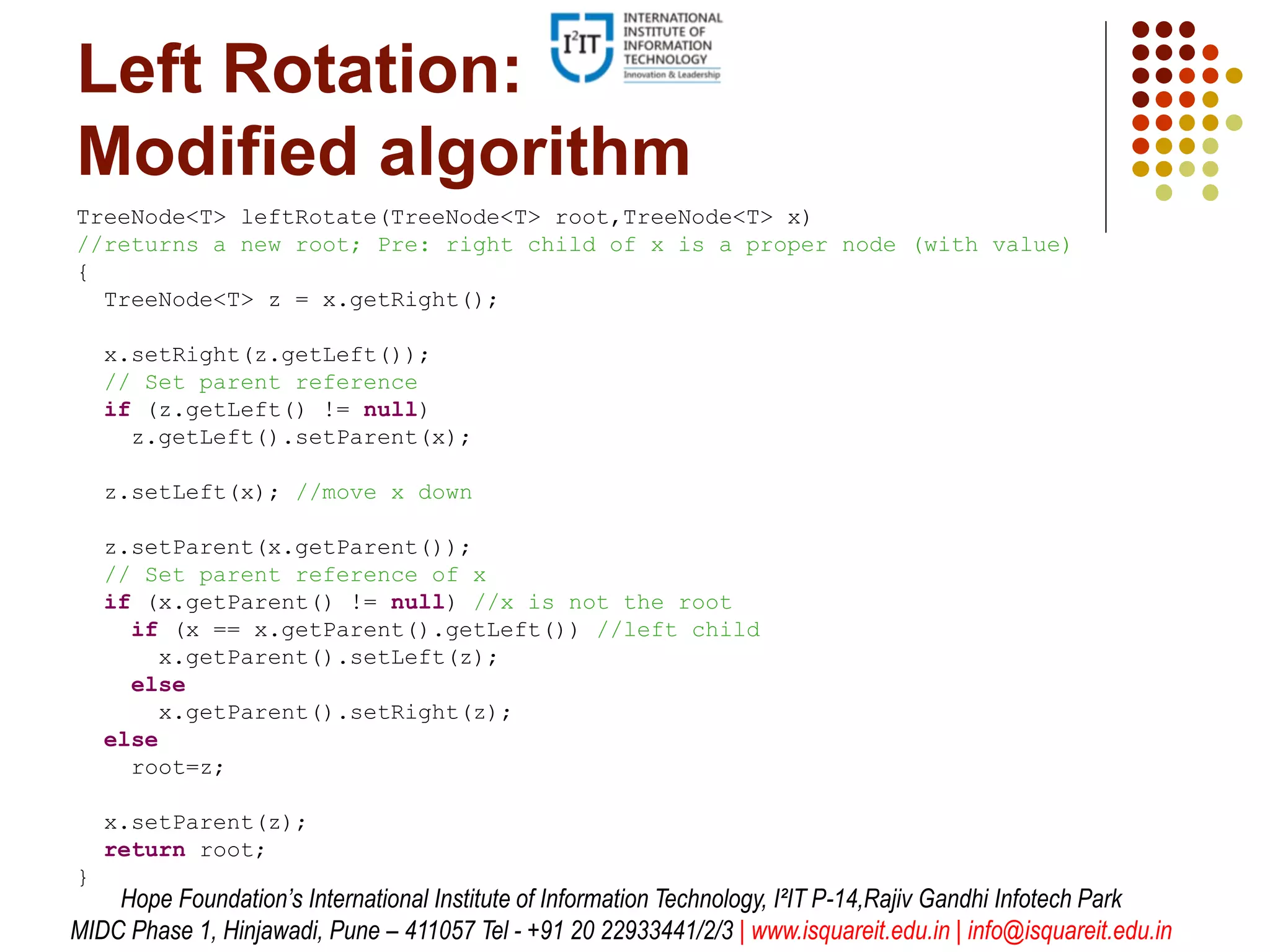 Red Black Tree Insertion And Deletion Ppt