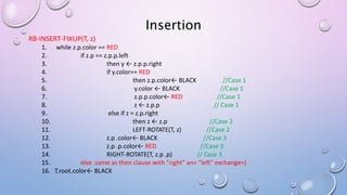 Red black trees | PPTX