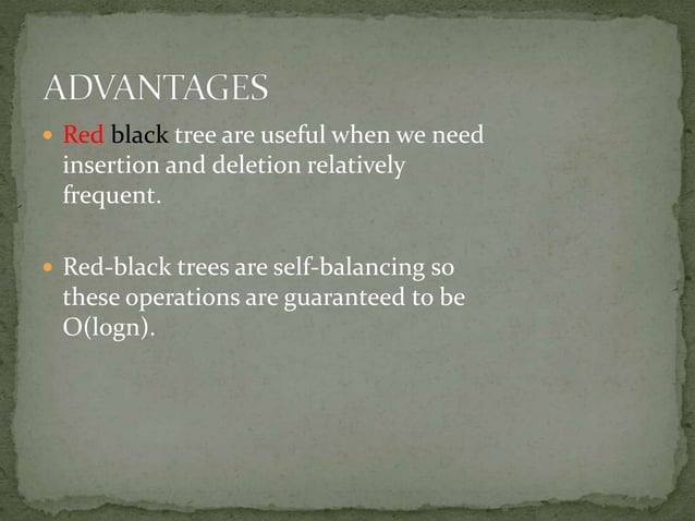 Red black tree | PPT