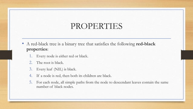 Red black trees | PPTX