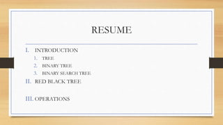 Red black trees | PPT