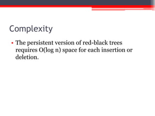 Red black trees1109 | PPTX