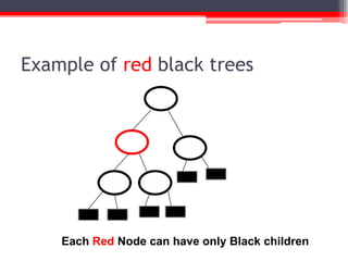 Red black trees1109 | PPTX