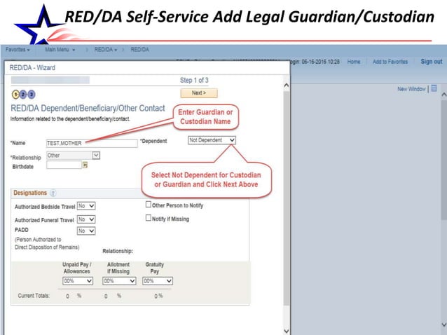 (NSIPS) DEPENDENCY APPLICATION - PERS 2 | PPTX | Family and Relationships