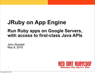 Red Dirt Ruby Conference | PPT