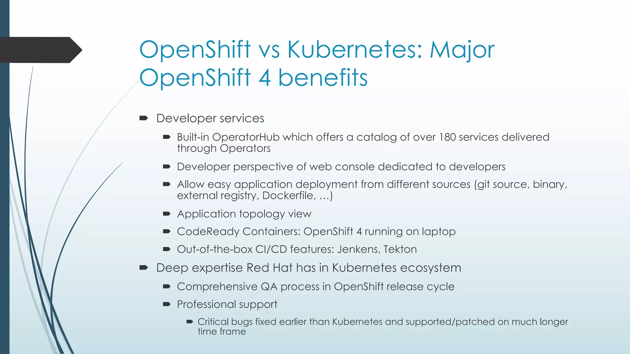 Introduction to Red Hat OpenShift 4 | PDF