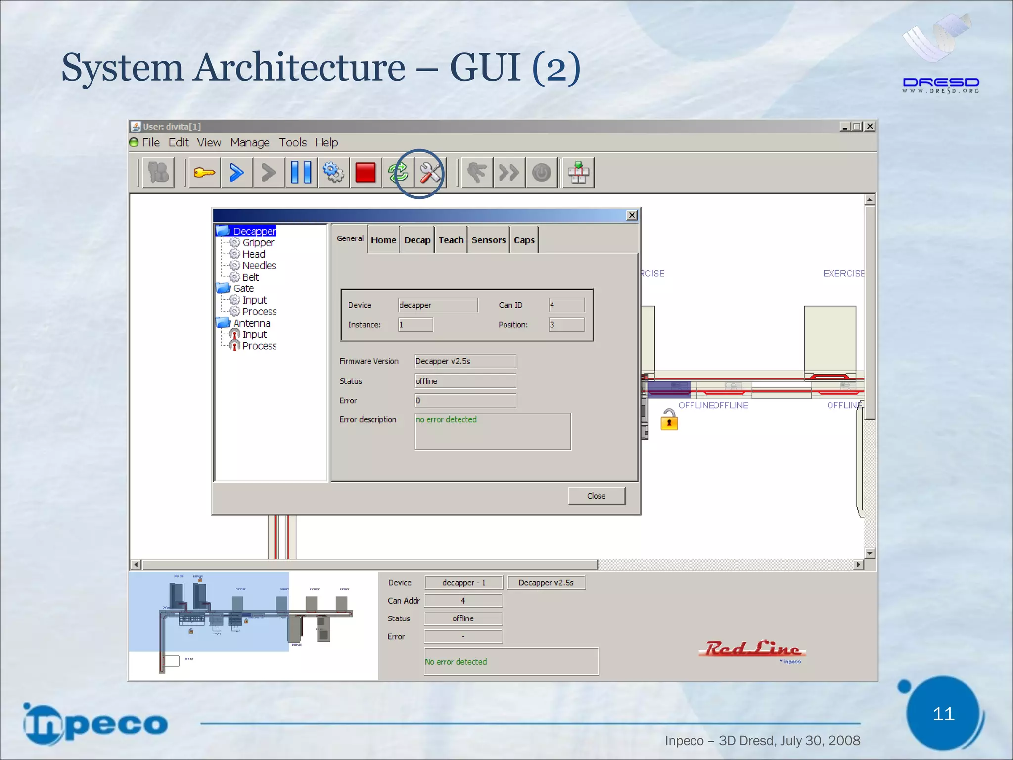3rd 3DDRESD: Red Line Overview | PPT