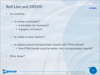 3rd 3DDRESD: Red Line Overview | PPT