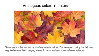 Analogous Colors : Red and Orange Harmony | PDF