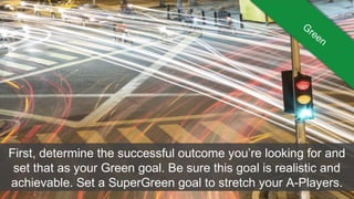 Red-Yellow-Green Success Criteria | PPT