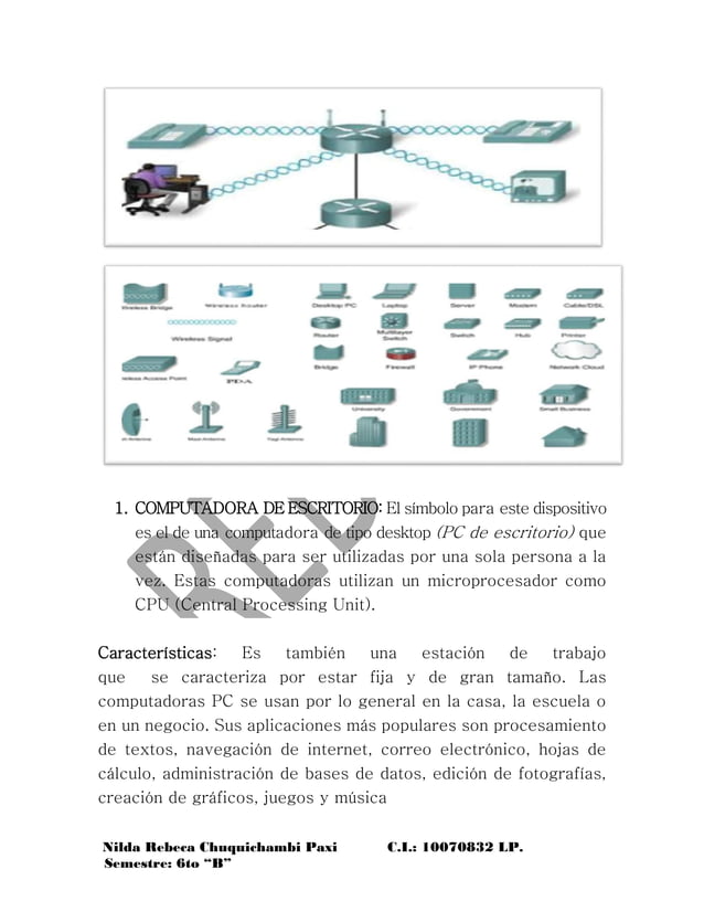 Simbologia de Redes | PDF