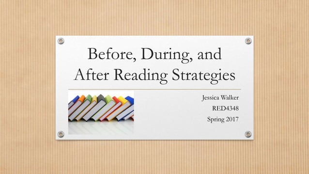 Before, During, and After Reading Strategies. | PPT