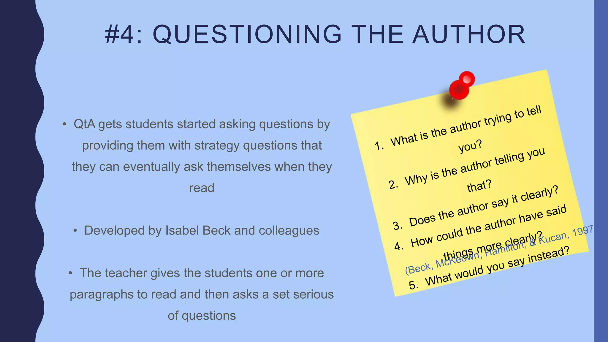 BDA Reading Strategies | PPTX