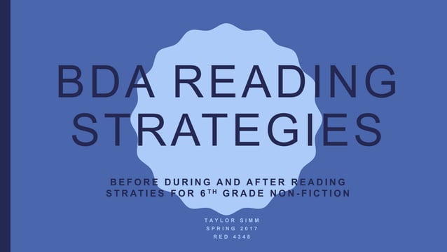 BDA Reading Strategies | PPTX | Educational Assessment | Education