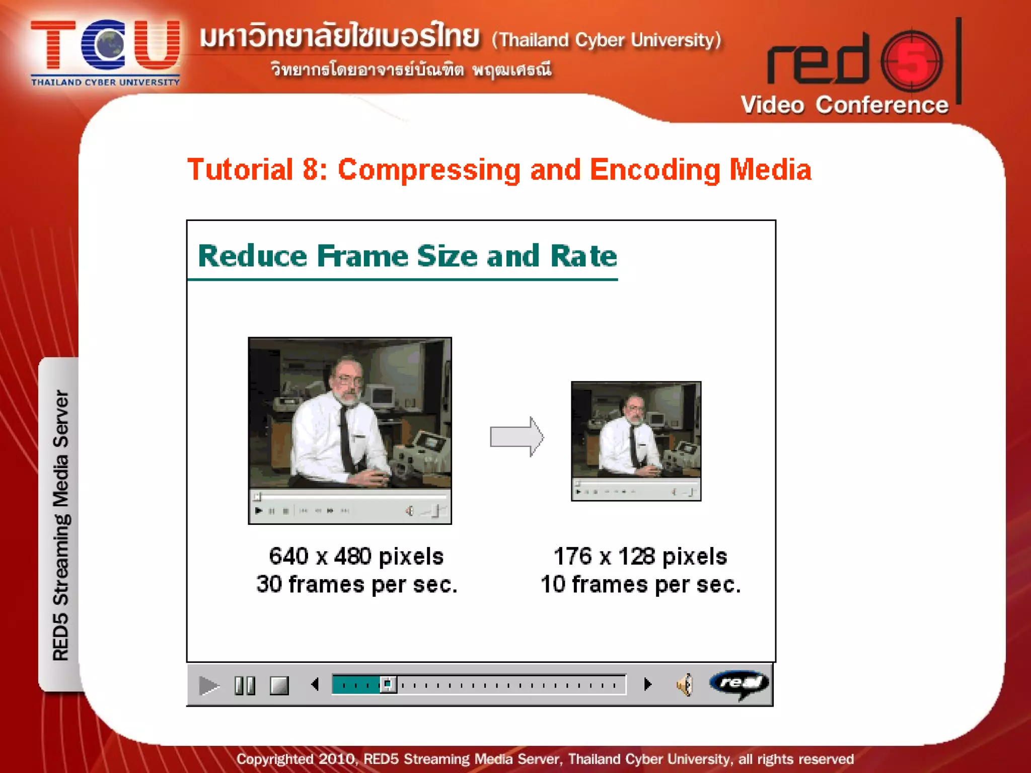 Red5 streaming template | PPT