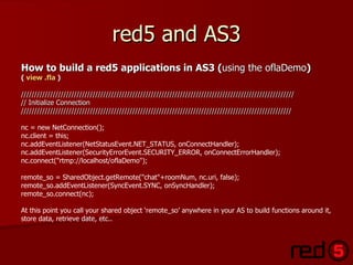 Red5 - PHUG Workshops | PPT
