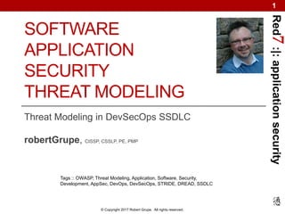 Threat Modeling in DevSecOps SSDLC | PPT