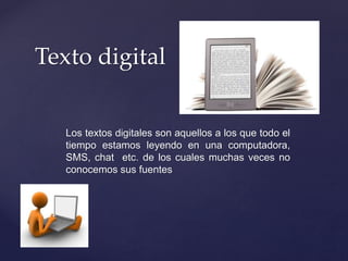 Redacción de textos. | PPTX