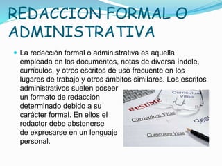 Redaccion de textos | PPTX