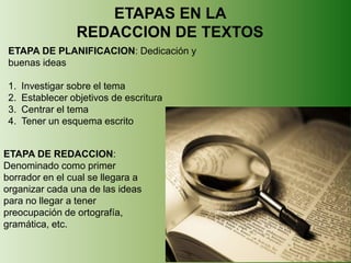 Redaccion de textos | PPTX