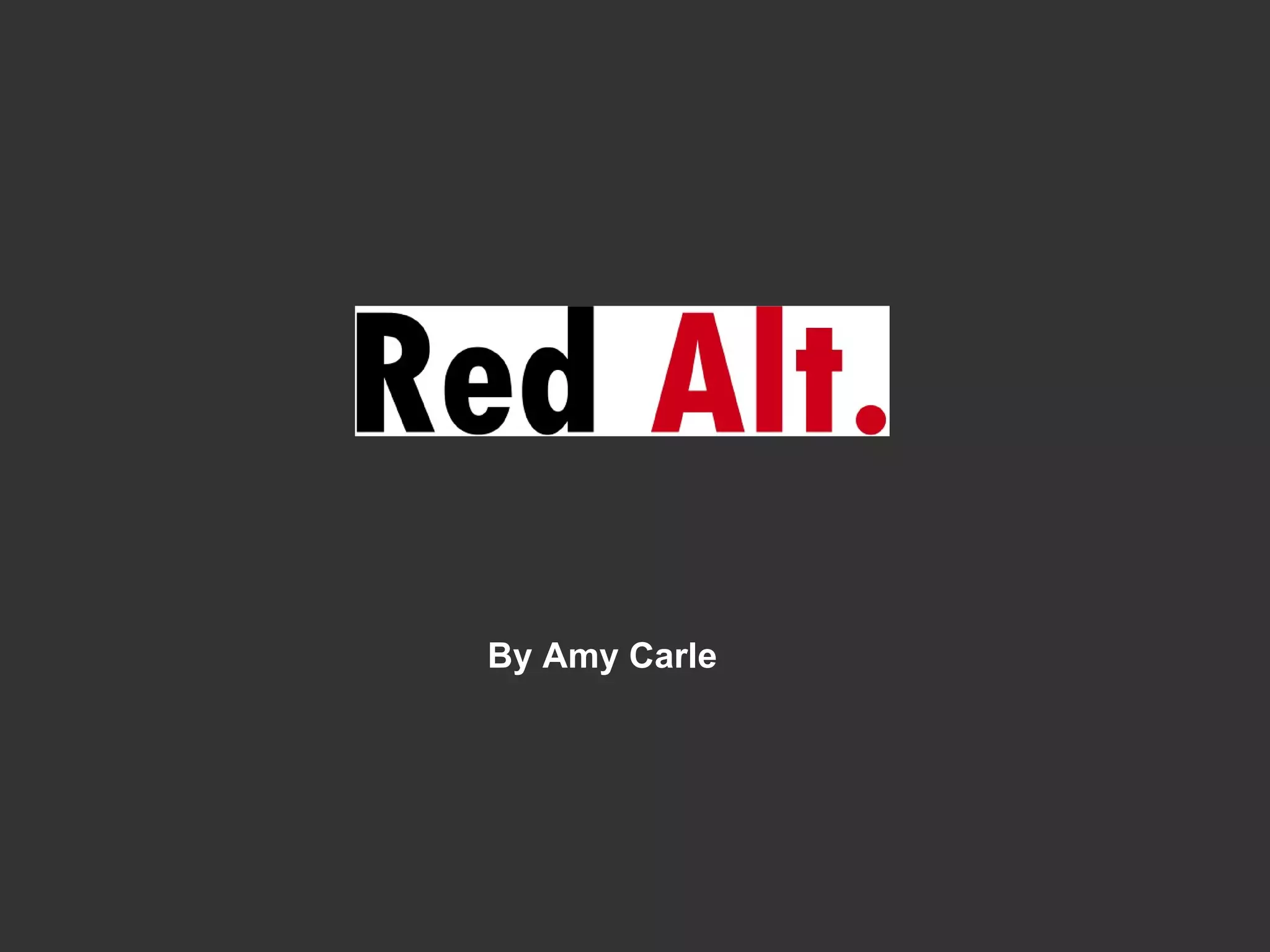 Red Alt Evalution | PPT