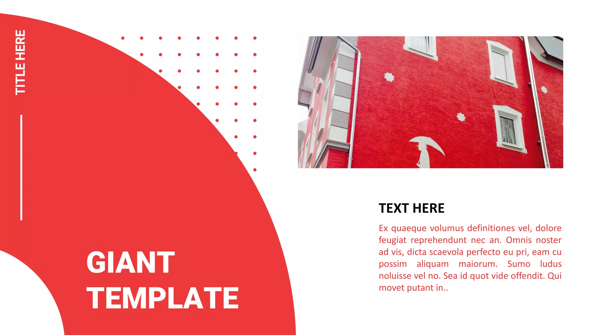 Free Powerpoint Presentation Template - Red and White Color Design | PDF