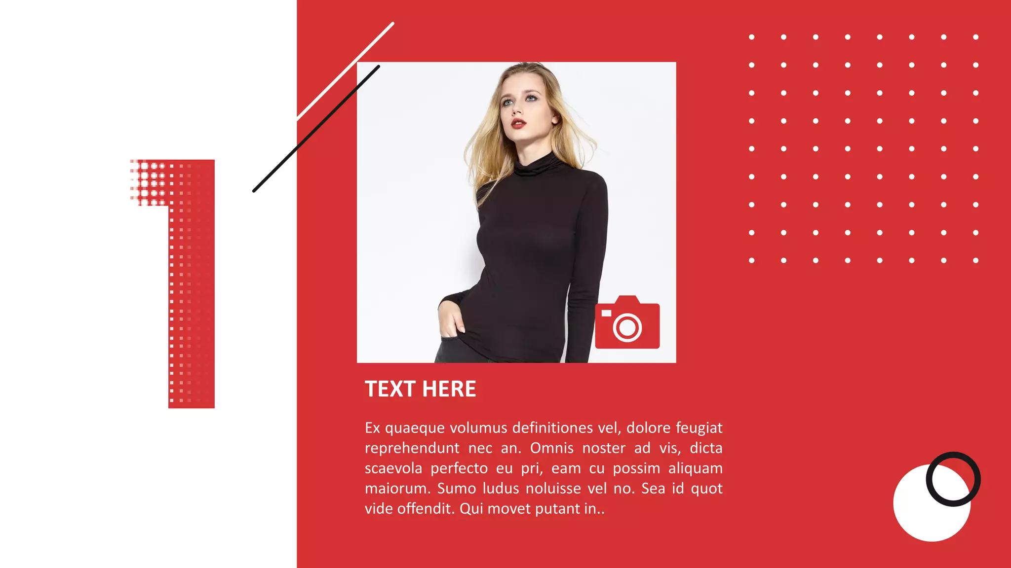 Free Powerpoint Presentation Template - Red and White Color Design | PDF