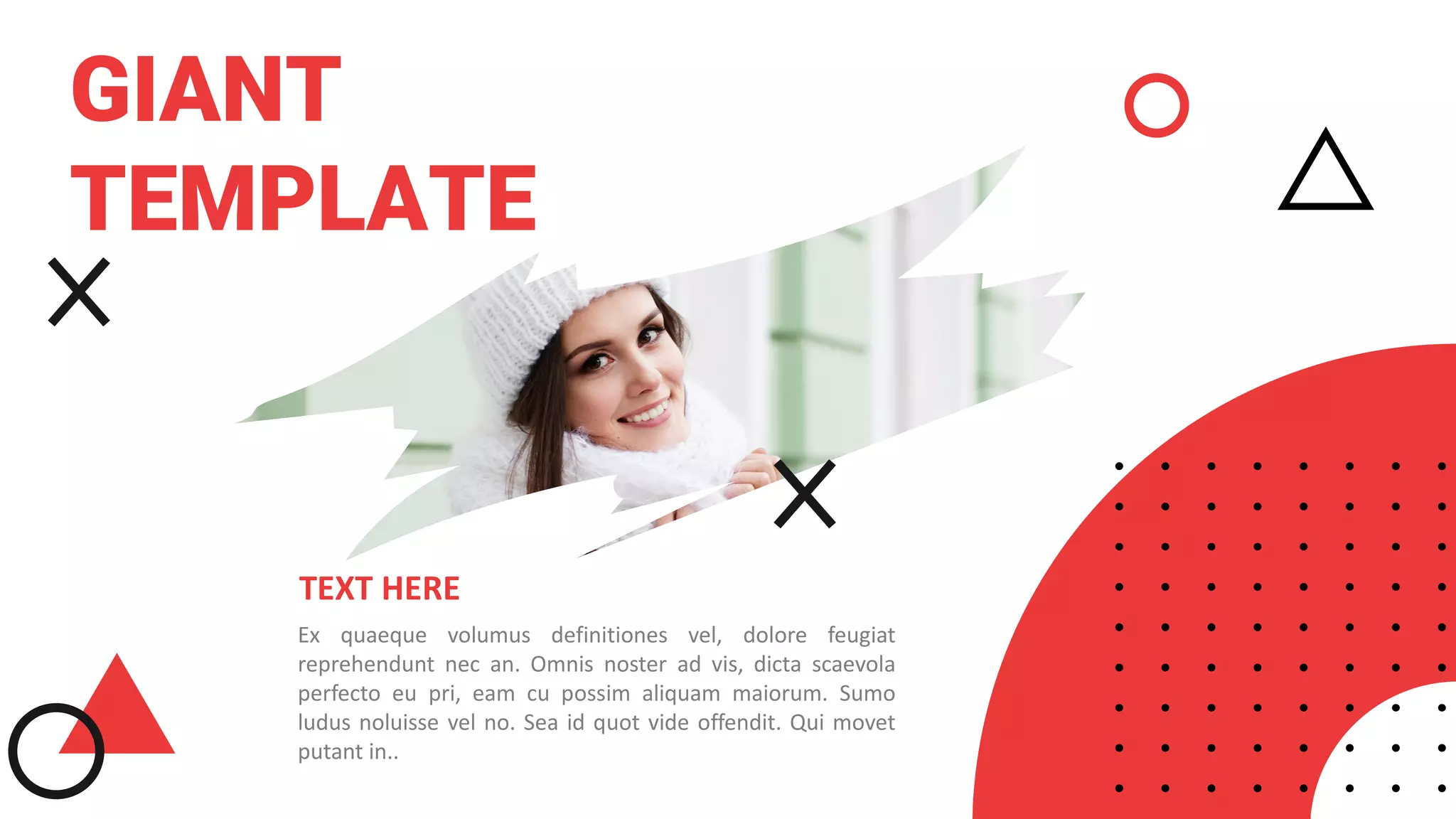 Free Powerpoint Presentation Template - Red and White Color Design | PDF