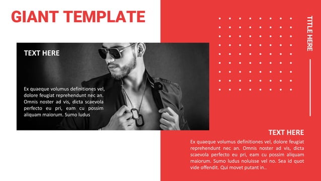 Free Powerpoint Presentation Template - Red and White Color Design | PDF