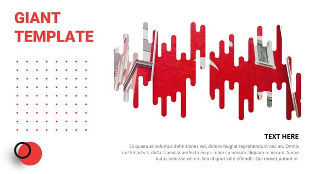 Free Powerpoint Presentation Template - Red and White Color Design | PDF