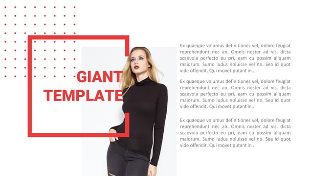 Free Powerpoint Presentation Template - Red and White Color Design | PDF
