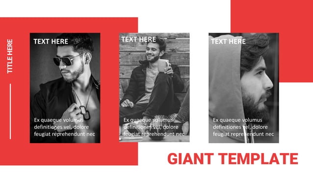 Free Powerpoint Presentation Template - Red and White Color Design | PDF