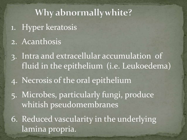 Red and White lesions Part 1 | PPTX | Skin and Dermatology | Diseases ...