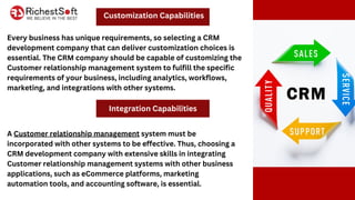 CRM development | PPT