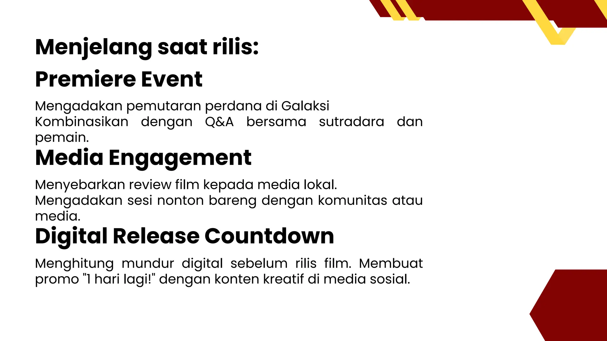 Presentasi Public Relations Project - Angkara Production | PPT