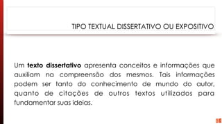 REDAÇÃO - 004 - TIPOS DE TEXTO - TIPOS TEXTUAIS.pptx