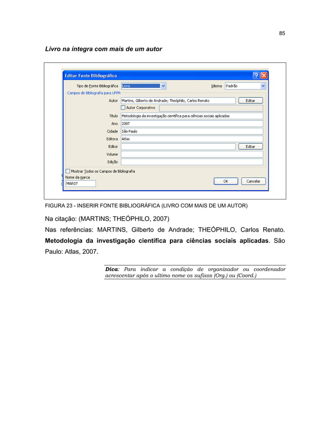 Redação E Formatação De Trabalhos Científicos De Acordo Com As Normas