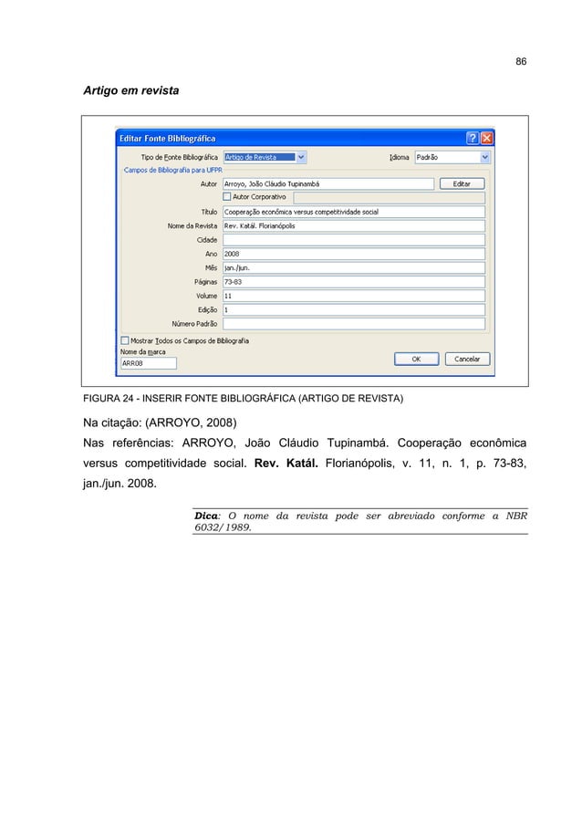 Redação E Formatação De Trabalhos Científicos De Acordo Com As Normas