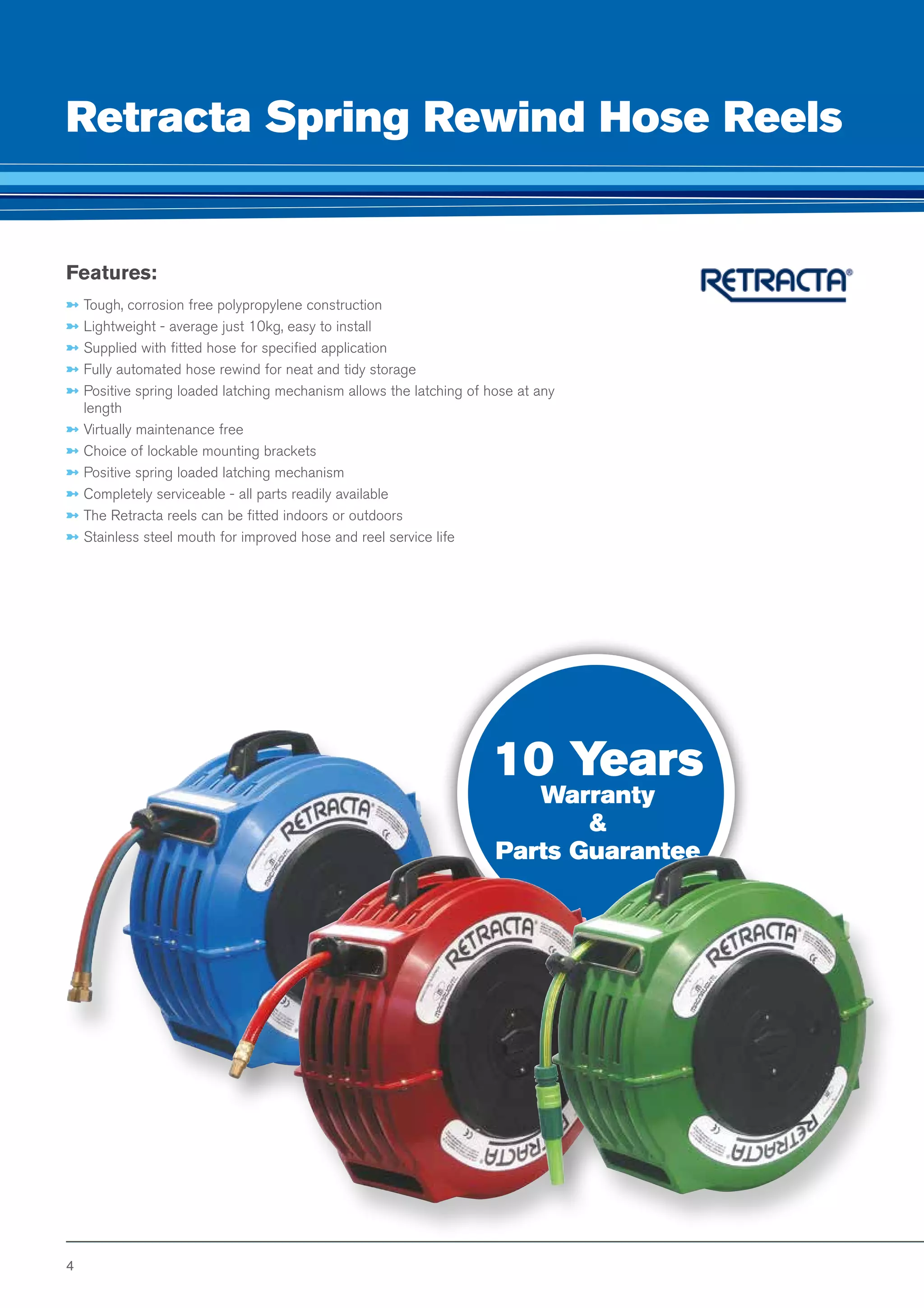 Redashe: Robust Hose Reels for Industry | PDF