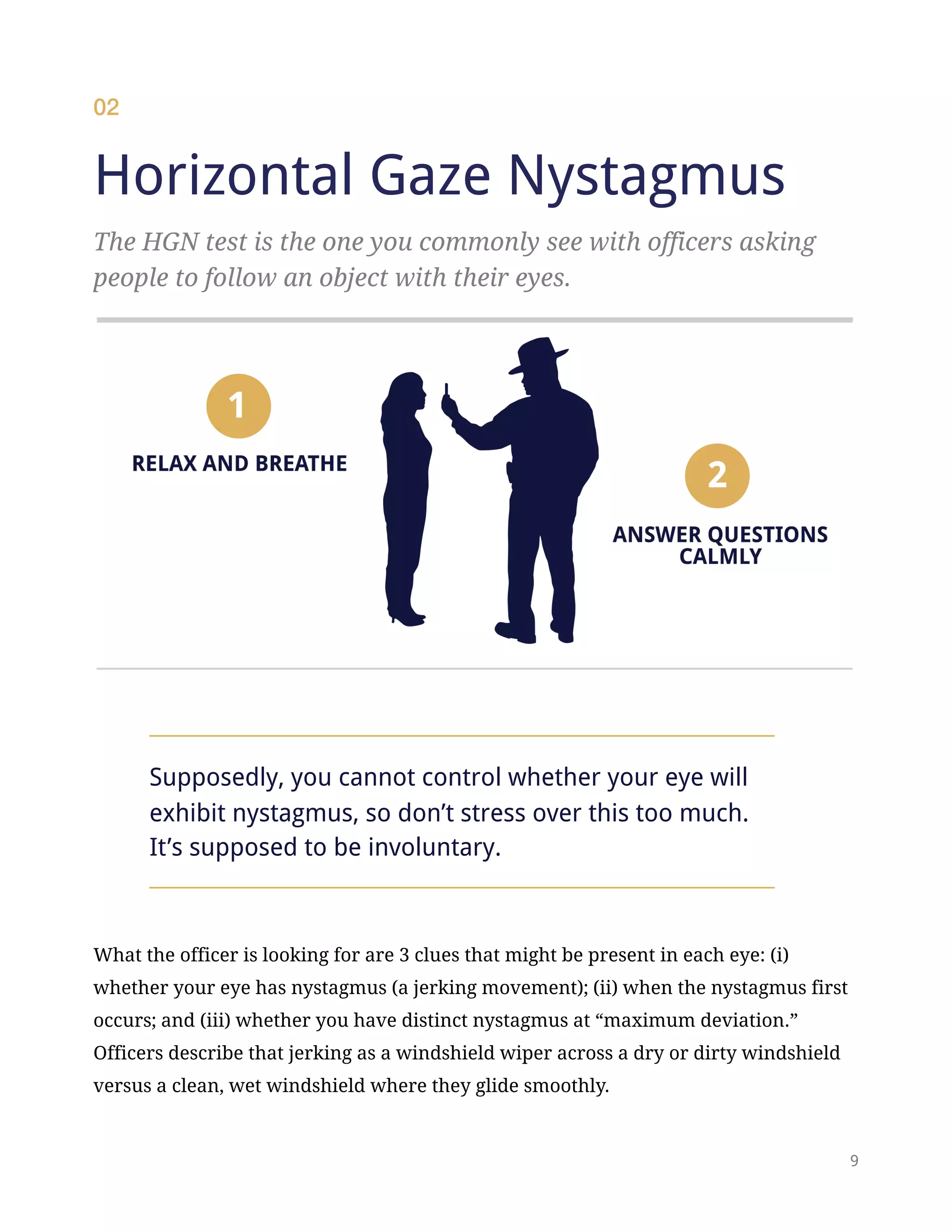 Florida Field Sobriety Tests | PDF