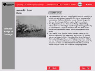 Red badge of courage critical thinking tool | PPT