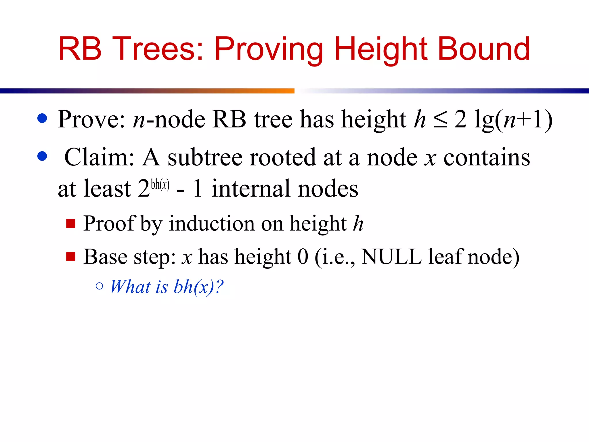 Red black tree | PPT