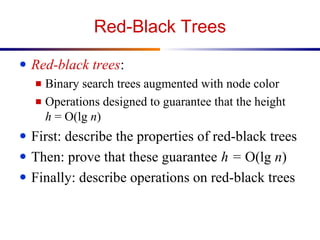 Red black tree | PPT